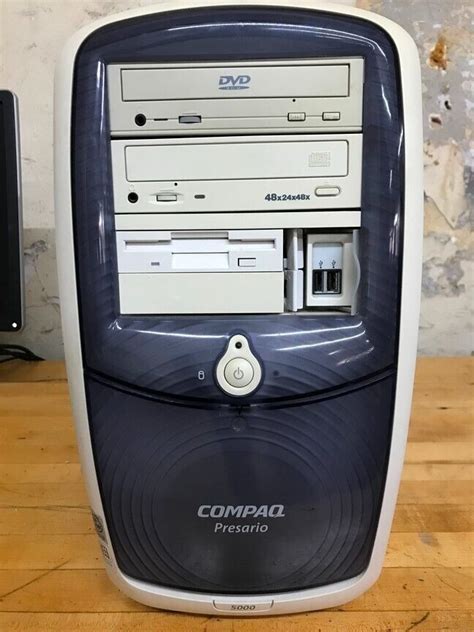 Compaq Presario 5000 Computer Windows 98 Se 128mb Ram Retro Gaming