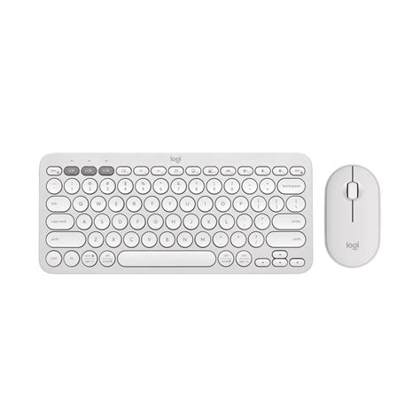 Logitech Pebble 2 Combo Wireless Keyboard And Mouse Quiet And Portable Customisable Logi