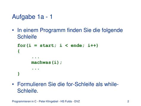 ppt informatik ii grundlagen der programmierung programmieren in c