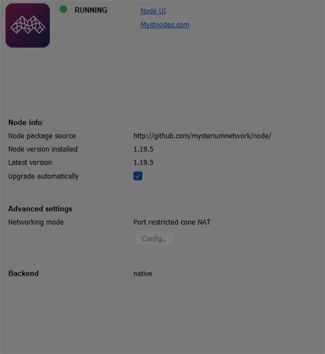 My Node Is Running But No Session Time · Issue 5644 · Mysteriumnetwork