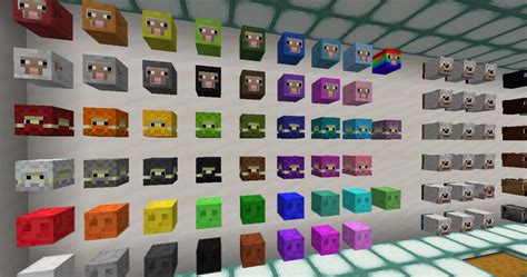 All Mob Heads For Minecraft 1218