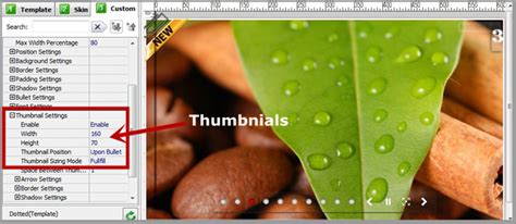 How To Change JQuery Slider Thumbnail Image Width And Height