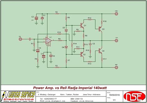 87 Terpopuler Skema Power Amplifier Polytron Skema Power