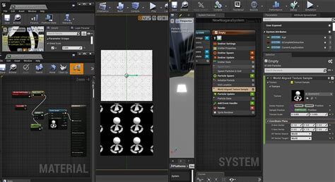 How To Spawn Particle Via Worldalinedtexture Sampler Niagara Real