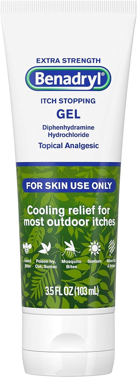 Benadryl Extra Strength Anti Itch Gel 2 Percentage