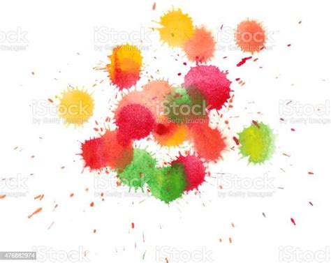 색상화 워터컬러 Splashes 0명에 대한 스톡 벡터 아트 및 기타 이미지 0명 2015년 공예 제품 Istock