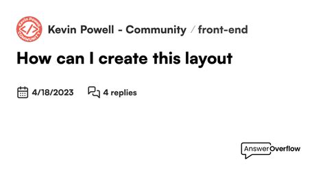 How Can I Create This Layout Kevin Powell Community