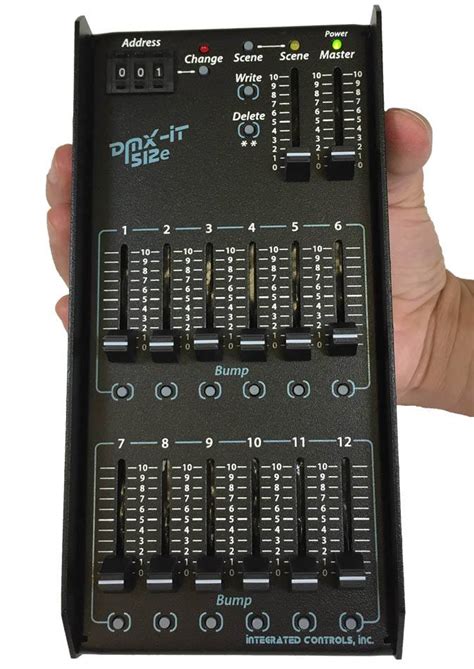 DMX IT E Handheld DMX Lighting Controller With Guard Rails