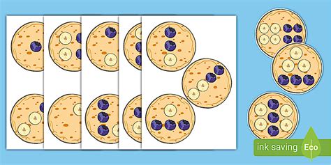 👉 Conceptual Subitising Pancake Dot Plates Twinkl