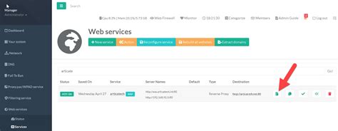 Export Configuration Of Your Website Artica Wiki