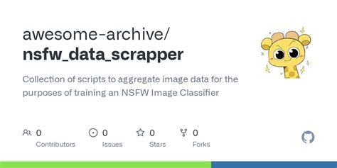 GitHub Awesome Archive Nsfw Data Scrapper Collection Of Scripts To Aggregate Image Data For
