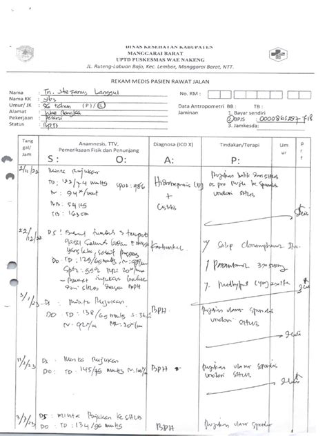 Bukti Cppt Pasien Rujuk Balik Pdf
