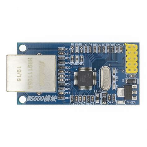 W5500 Ethernet network module hardware TCP/ IP 51/STM32 microcontroller program over W5100 ...