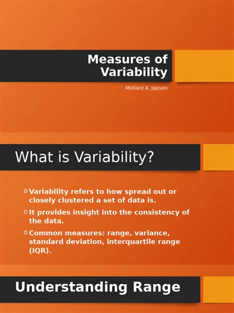 Measures Of Variability Pdf Skewness Variance