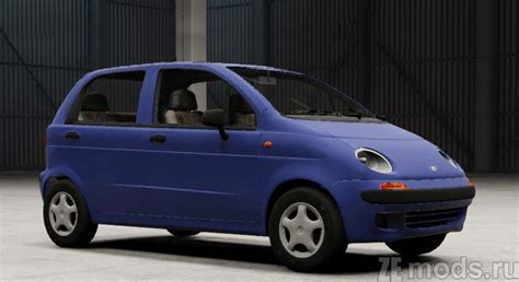 Скачать мод Daewoo Matiz для Beamng Drive