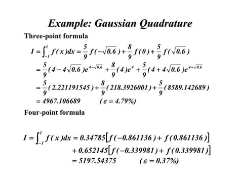 Gaussian Quadratures Pdf