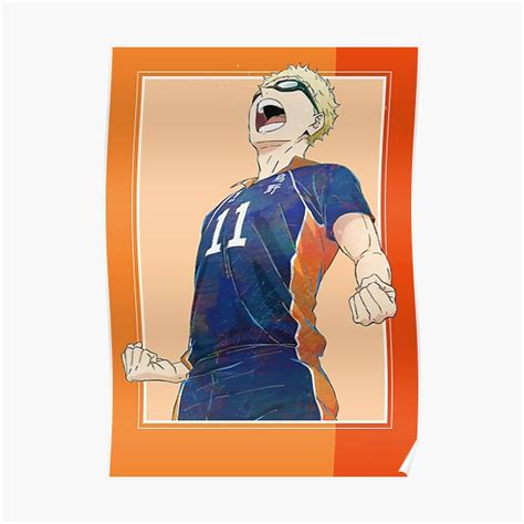 Haikyuu Tsukishima Kei Poster For Sale By Rinbi Redbubble