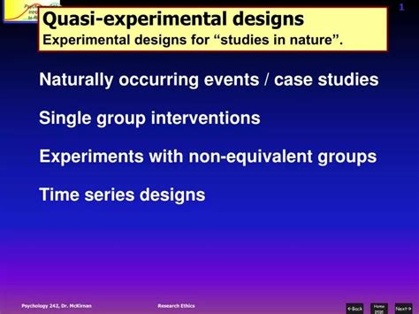 PPT Quasi Experiments PowerPoint Presentation Free Download ID 1621545