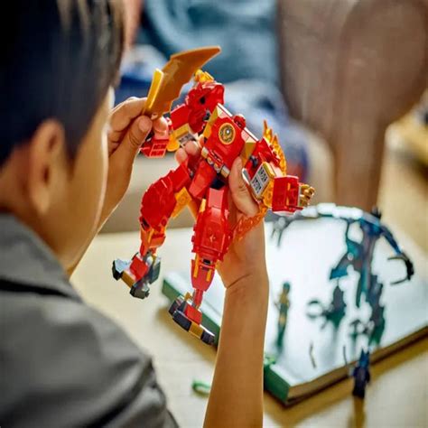 Lego 71808 Ninjago Kais Elemental Fire Mech 322 Pieces — Toycra