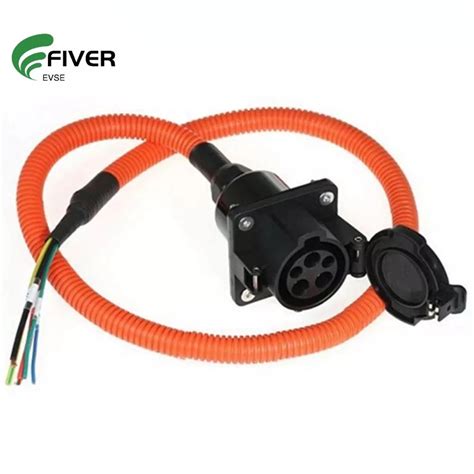 16A Type 1 EV AC Charging Inlet Socket Vehicle Side