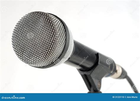 Dynamic Microphone Stock Photo Image Of Microphone Chrome