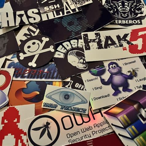 Hacker Stickers Etsy