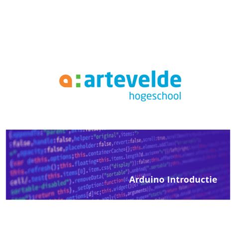 iot arduino introductie