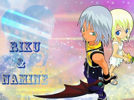 Riku And Namine Kingdom Hearts And Video Games Background Wallpapers On