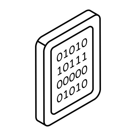 Vector Design Of Binary Data Vector Art At Vecteezy