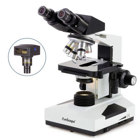 Buy Amscope B490a 3m3 Microscope 40x 1600x Halogen 3d Stage 3mp Usb 3 0 Prime Lab Med