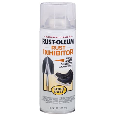 Rust Oleum Stops Rust 10 25 Oz Clear Coat Rust Inhibitor Spray For Outdoor Prevention Walmart Com