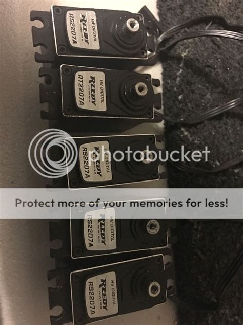 FIVE Reedy A2207A Metal Case High Voltage Torque Servos 85 A Piece R C Tech Forums