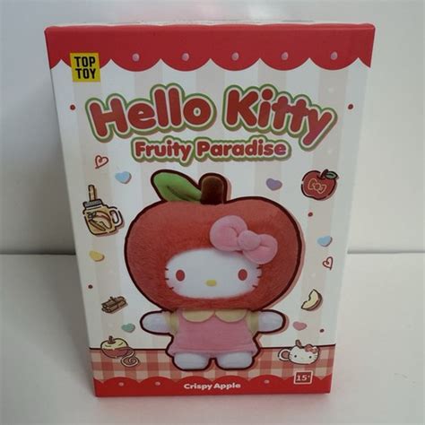 Unopened Box Hello Kitty Fruity Paradise Top Toy Crisp Apple Samrio Ebay