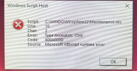 Fix Windows Script Host In Windows Startup ErrorTools