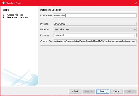 Cómo insertar datos desde una aplicación Java hacia MySQL Cable Naranja