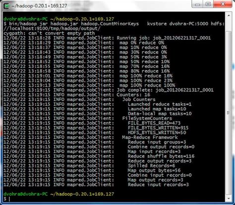 Oracle NoSQL Database 与 Hadoop 结合使用