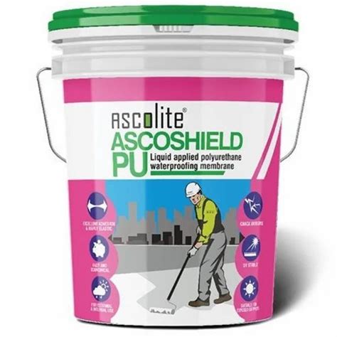 5 Kg Asco Shield Pu Liquid Applied Polyurethane Waterproofing Membrane