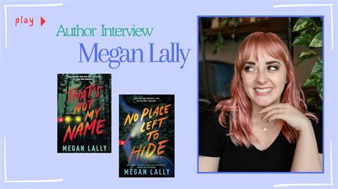Megan Lally Author Interview Youtube