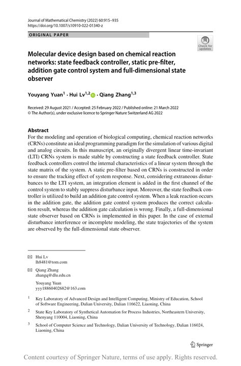 Molecular Device Design Based On Chemical Reaction Networks State