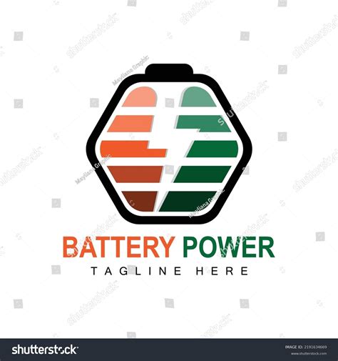 배터리 로고 디자인 기술 충전 그림 스톡 벡터로열티 프리 2191634669 Shutterstock