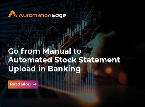 Prasad Likhite On Linkedin Stockstatements Automation Banking