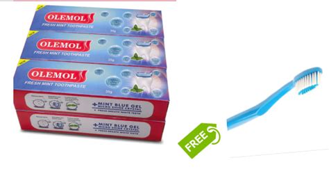 Best Price For Olemol 3pcs Toothpaste And 6 Toothbrushes Toothpaste