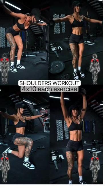 Shoulder Workout Shoulder Workout Workout Videos Upper Body Workout