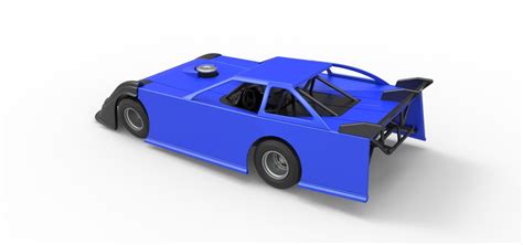 D Printed Super Dirt Late Model Scale By TechItemsRock Pinshape