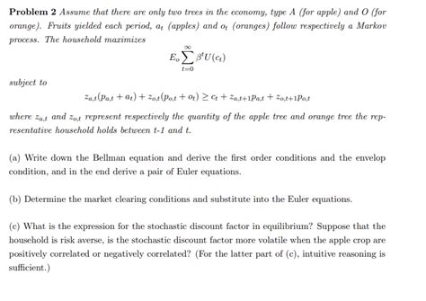 Solved Problem Assume That There Are Only Two Trees In The Chegg