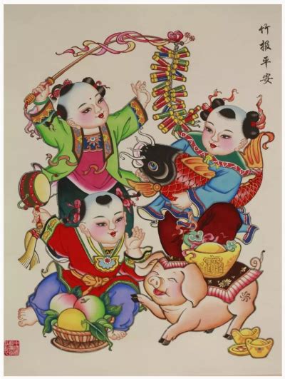 年画娃娃 高清图片，堆糖，美图壁纸兴趣社区