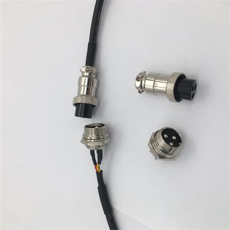 Metal Pin Dc Plug Industrial Plug And Socket Male Female Socket Pin Plug And Industrial Plug