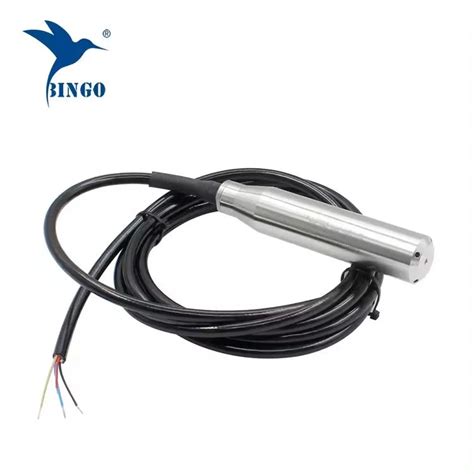 Ptfe Pe Cable Submersible Pressure Sensor Water Level Transmitter