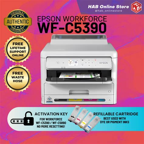 Epson Workforce Pro Wf C Single Function Printer Epson C