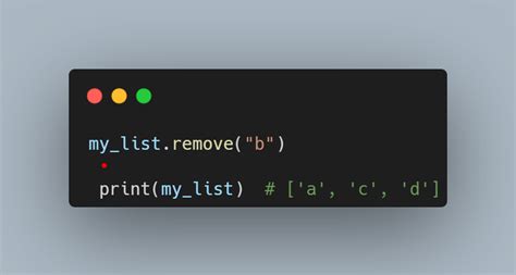 How To Delete An Element From A List In Python Fatos Morina